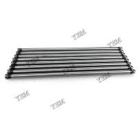 China For Mitsubishi 4D33 8pc Valve Push Rod Engine truck excavator parts for sale
