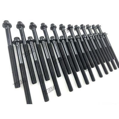 China 24PC Cylinder Head Bolt For Liebherr D934 Excavator engine parts for sale