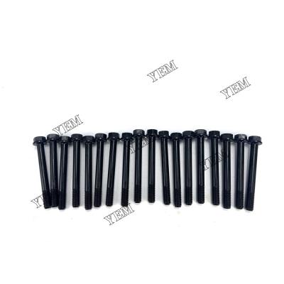 China Cylinder Head Bolts For Mitsubishi S4L S4L2 Excavator engine parts 31A01-21100 for sale