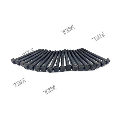 China 18PC Cylinder Head Bolt For Nissan TD23 Excavator engine parts for sale