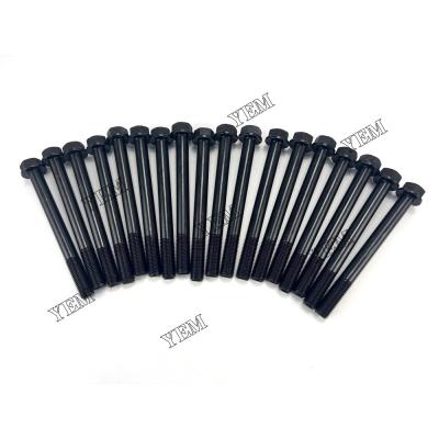 China Cylinder Head Bolt For Kubota V3307 Excavator engine parts 1G772-03450 for sale