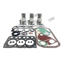 China 3LB1 Overhaul Kit With Gasket Set For Isuzu Excavator Engine Spare Parts for sale