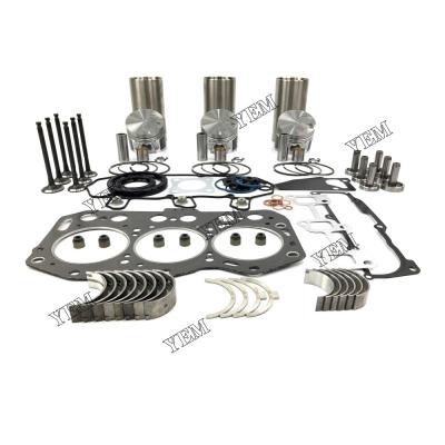 China For Yanmar 3TNV76 Overhaul Kit With Valves excavator engine parts for sale
