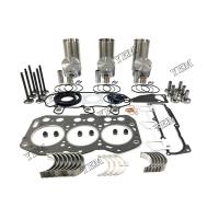 China For Yanmar 3TNV76 Overhaul Kit With Valves excavator engine parts for sale
