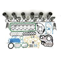 China For Isuzu 6D34 Excavator Diesel parts Overhaul Kit With Bearing Set for sale