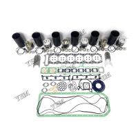 China 6M60 For Mitsubishi Excavator Diesel parts Overhaul Kit With Bearing Set for sale