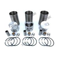 China For Mitsubishi S3Q2 Excavator Diesel parts Cylinder Liner Kit for sale