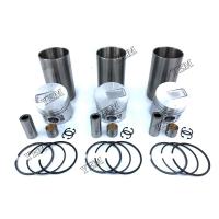 China For Mitsubishi S3Q2 Excavator Diesel parts Cylinder Liner Kit for sale