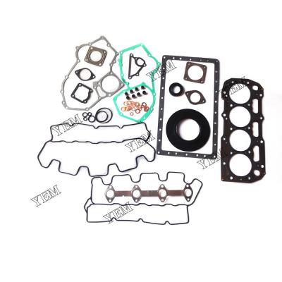 China For Perkins 404D Excavator Engine Parts Genuine Full Gasket Set With Crank Seal for sale