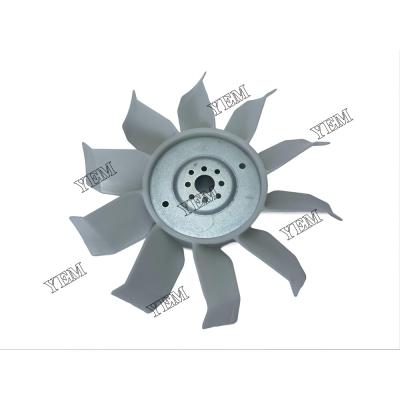 China Construction Machinery Parts Fan Blade 10 Blades 4LE1  For Perkins Engine for sale