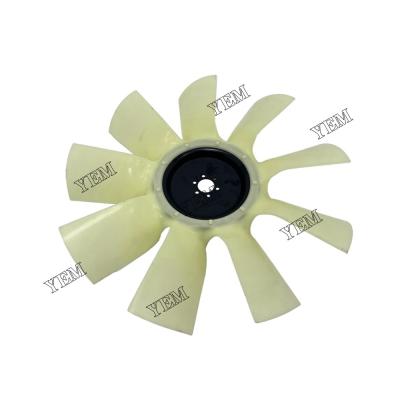 China For Doosan Excavator Fan Blade 9 Blades DE08 Engine Spare Parts for sale