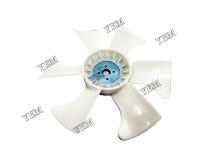 China Fan Blade 6 Blades V2403 D1803-CR V2203-M-T V2203-M V2403-CR V2403-M-DI WG2503 Parts Suitable For Kubota 16665-74110 for sale