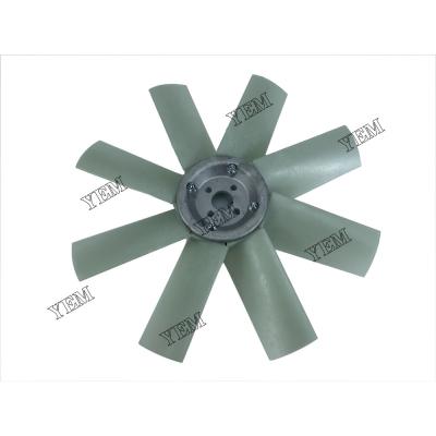 China V3600 For Kubota Fan Blade 8 Blades Engine Suitable Excavator Parts for sale