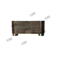 China Excavator Engine Parts Fits D7D Detroit Oil Cooler Core For Volvo for sale