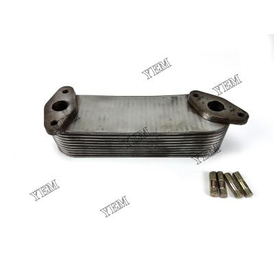 China M10C For Hino Excavator Genuine Oil Cooler Core for sale