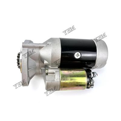China Starter Motor 12V 3D84 For Yanmar Genuine Compatible Excavator Engine for sale
