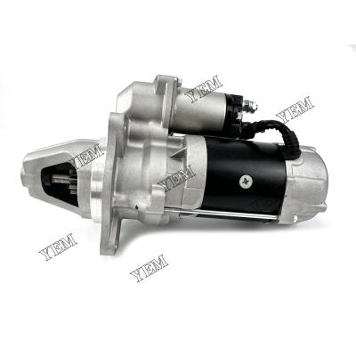 China Starter Motor 6RB1 For Isuzu Compatible Diesel Engine Spare Parts for sale