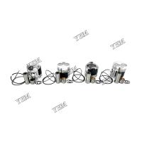 China 3024 Piston With Rings For Caterpillar Excavator machinery Parts N844 N844L 404D-22 404C-22 for sale
