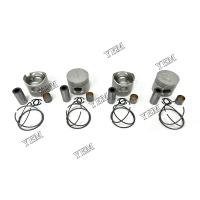 China 4PCS 1KZ Piston With Rings For Toyota Machinery Parts Excavator for sale
