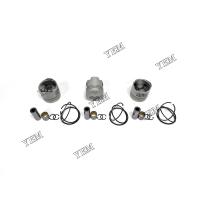 China 3PCS 3AD1 Factory Outlet Piston With Rings For Isuzu for sale