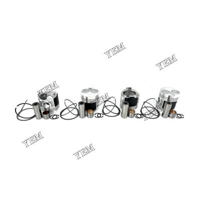 China 4PCS For Perkins 404D-22 Piston With Rings Engine 404D-22T for sale
