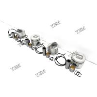 China For Isuzu 4BE1 Piston With Rings Engineering Machinery Spare Parts for sale