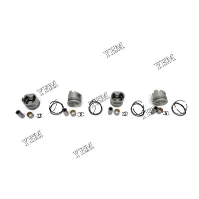 China Factory For Isuzu 4FG1 Piston With Rings Engine Parts Wholesale for sale