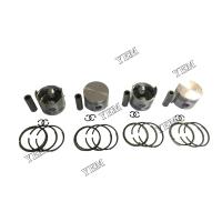 China 4PCS Piston With Rings For Fits Toyota 4P Excavator Diesel Engine for sale