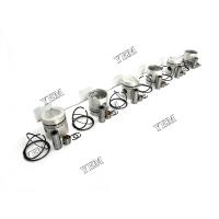 China For Mitsubishi 6DS70 Piston With Rings Forklift Excavator Diesel Engine Parts for sale