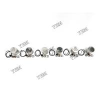 China For Mitsubishi 6DS70 Piston With Rings Forklift Excavator Diesel Engine Parts for sale