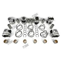 China Piston With Rings For Isuzu 6UZ1 Diesel Engine High Quality for sale