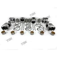 China Piston With Rings For Isuzu 6UZ1 Diesel Engine High Quality for sale