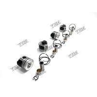 China 4PCS Factory Outlet Piston With Rings For Nissan FD33 Engine for sale