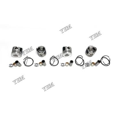 China 4PCS Factory Outlet Piston With Rings For Nissan FD33 Engine for sale
