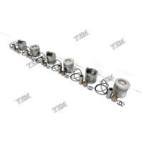 China Nissan FD6 Excavator Forklift Engine Parts Piston With Rings for sale