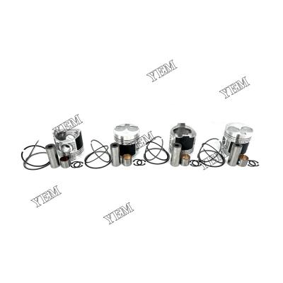 China 4PCS Buy N844 Piston With Rings For Fits Shibaura High Quality 3024 3024C N844 404D-22 for sale