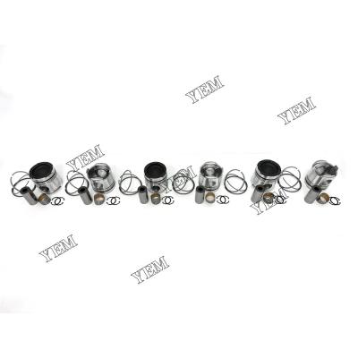 China S6A2 For Mitsubishi Wholesale High Quality Engine Parts Piston With Rings for sale