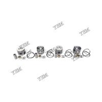 China 4PCS TCD2011L04W Piston With Rings For Deutz Good Quality Parts for sale