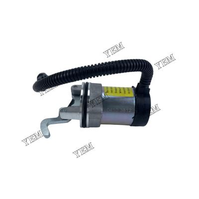 China Deutz F3M1011 0410-3812 Solenoid Valve Excavator Parts F3M2011 F4L1011 F4L2011 for sale