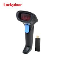 China Luckydoor K-211R 1d Barcode Reader USB 2.4g Wireless Bar Code Scanner Laser Barcode Scanner for sale
