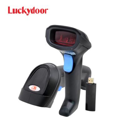 China Durable Wireless Handheld Barcode Scanner Laser 1d Bar Code Scanner for Windows Mac Linux for sale