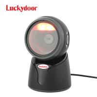 China Hot Sale 2D Desktop Auto Scan Reader USB Hands-Free Omni-Directional Scanner Platform for Supermarket Store Library-in Stock for sale