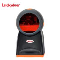 China Luckydoor K-816 High Quality Omnidirectional 1d Desktop Multi-line Laser Barcode Scanner for sale