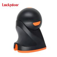 China Luckydoor K-816 High Quality Omnidirectional 1d Desktop Multi-line Laser Barcode Scanner for sale