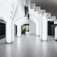 China Custom Acrylic Products Acrylic Frosted Boards Frosted Luminous Pillars for sale