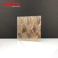 China Durable Transparent Easy DIY Decorative Resin Laminated Glass for sale