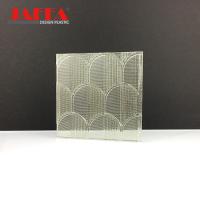 China Durable Transparent Easy DIY Decorative Resin Laminated Glass for sale