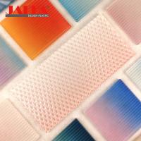 China Customizable Resin Glass Shatterproof Soundproof Multi Colored for sale
