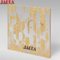 China Hotel Lobby Sandwich Pattern Customizable Eco Resin Panels for sale
