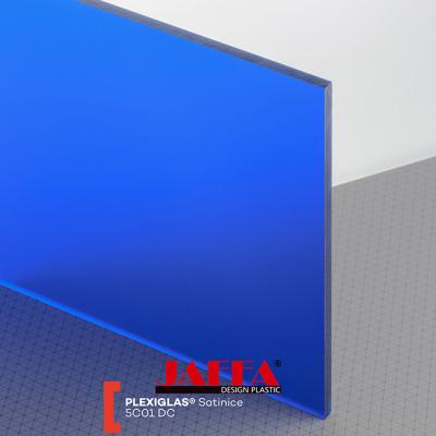 China Customize Colorful Acrylic Sheets With Frosted Finish Reduce Glare For Bar Partition for sale